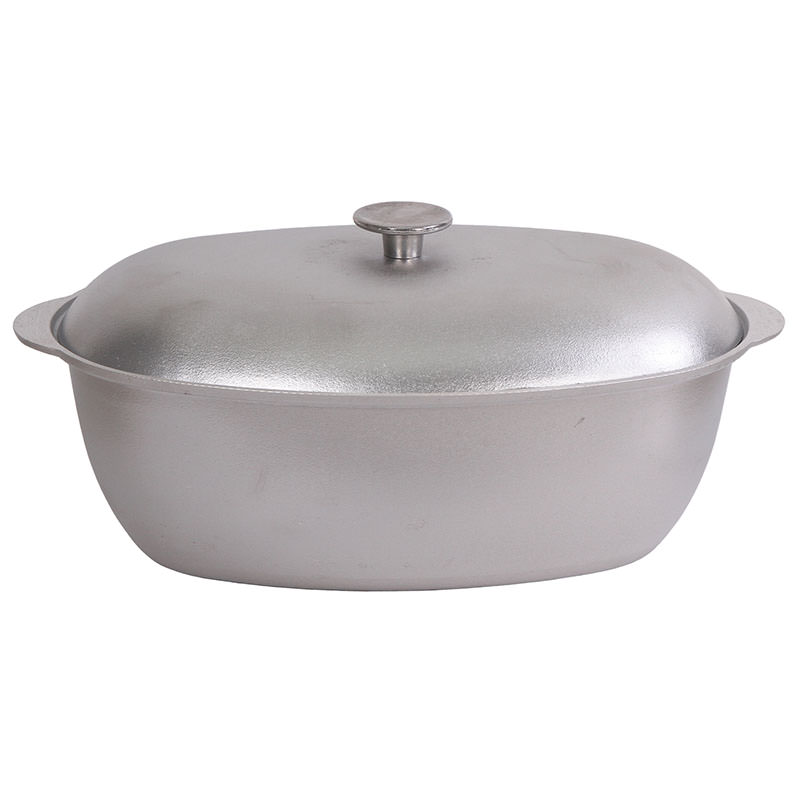 Aluminum poultry roaster 6 L ｜ Interneta veikals «Biol Baltic»